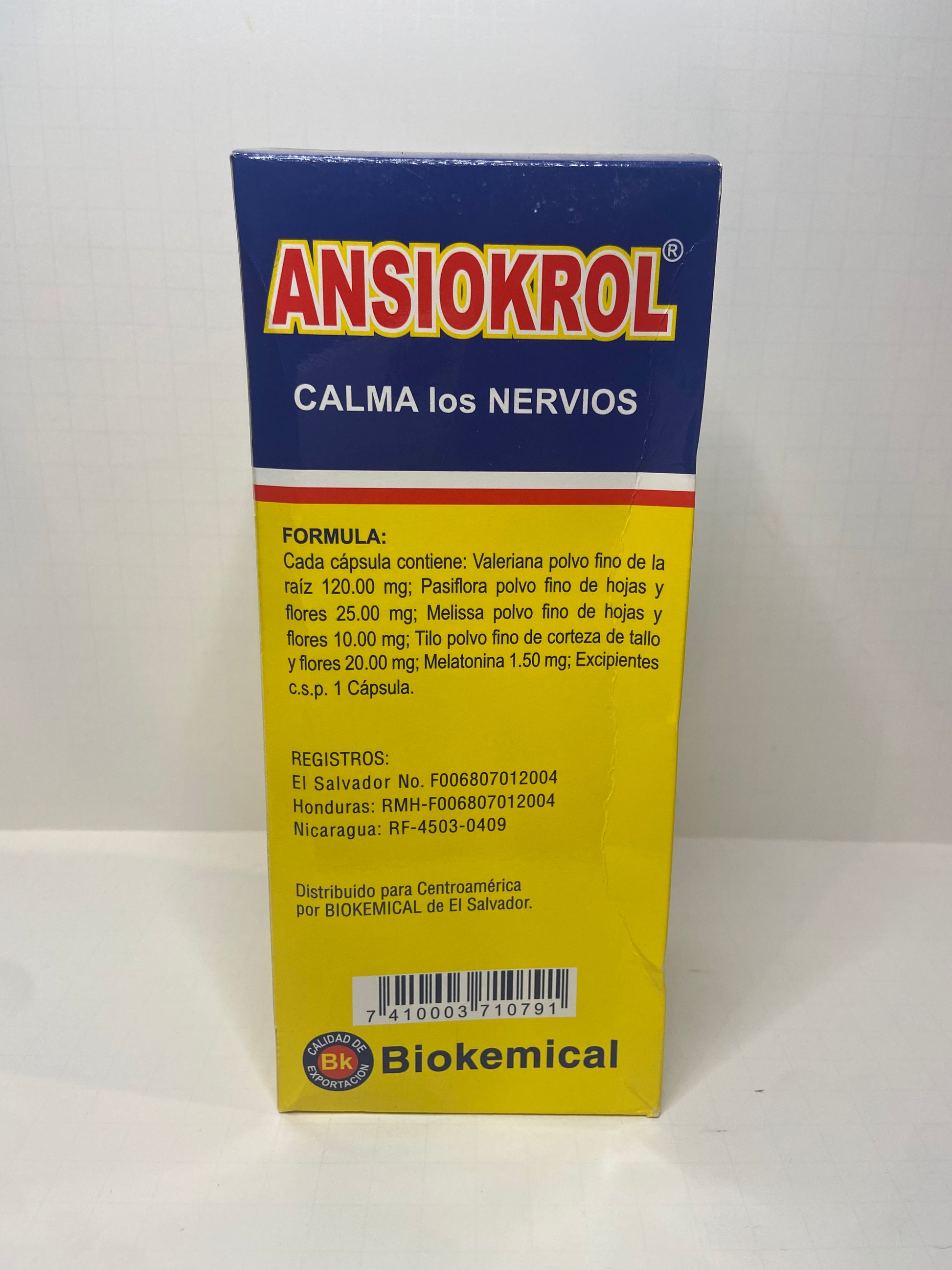 Ansiokrol - 80 Caps – Latin Beauty Product LLC