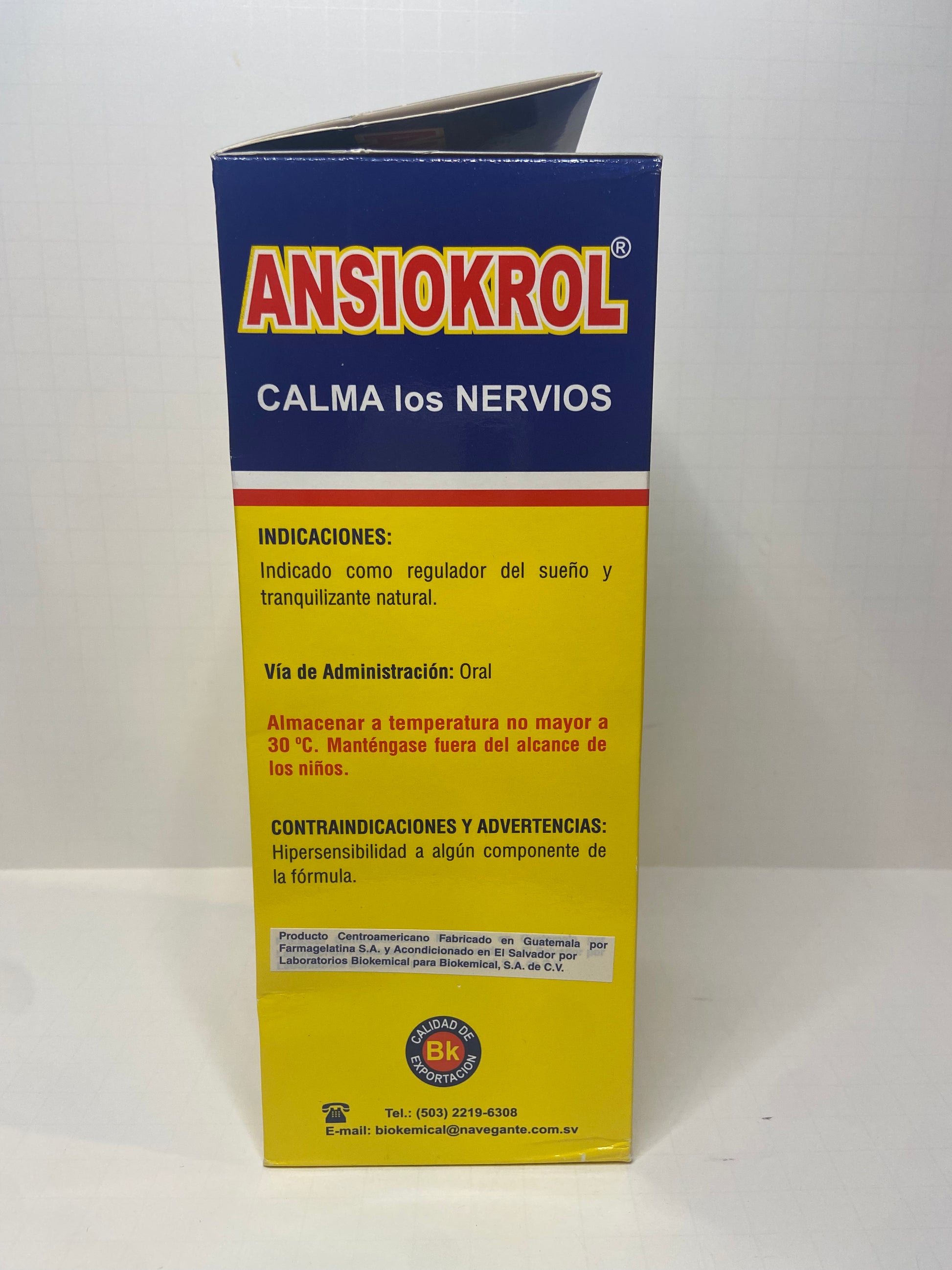 Ansiokrol - 80 Caps – Latin Beauty Product LLC