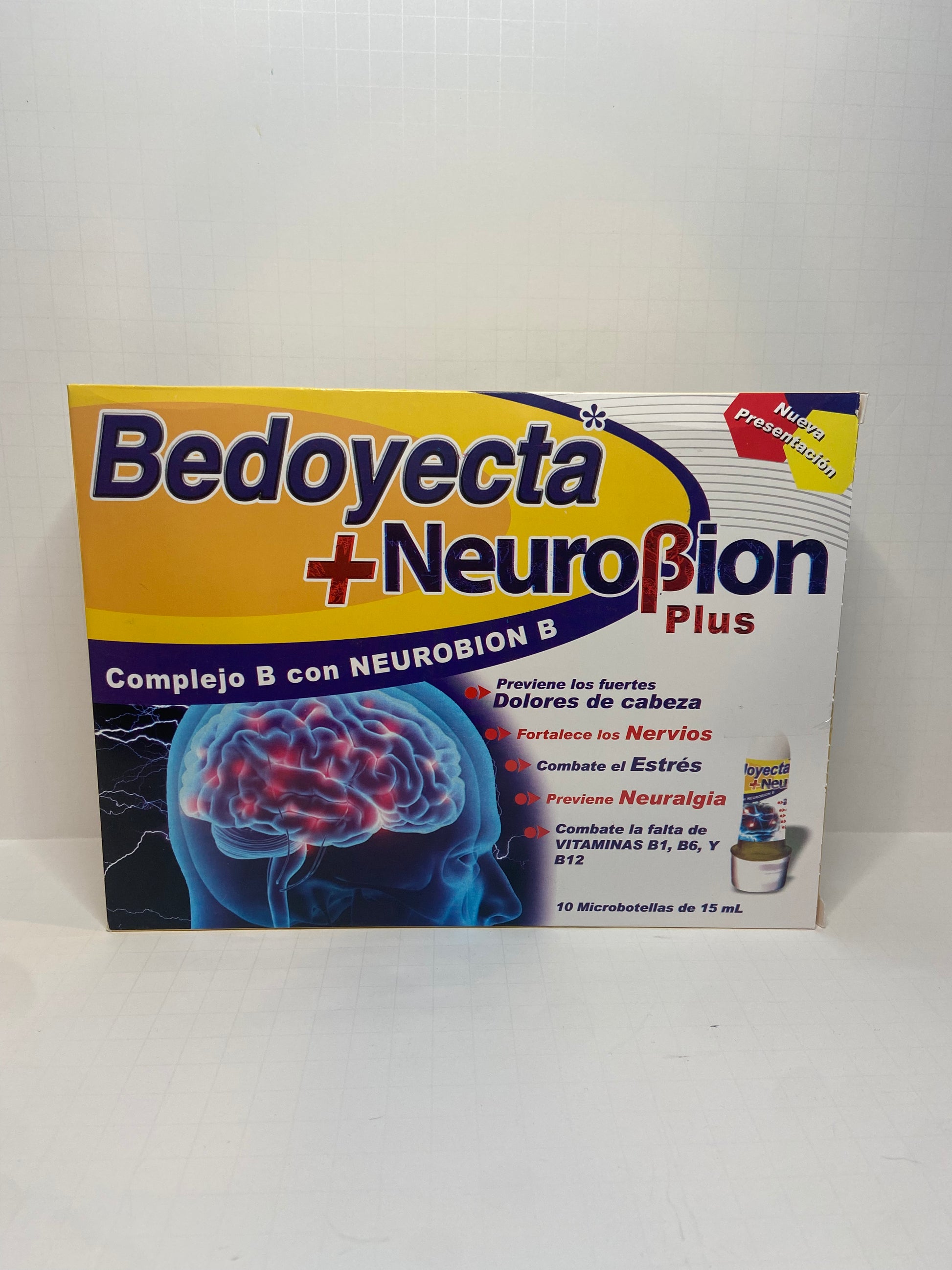 Bedoyecta + Neurobion - 10x15mL Viales Bebibles – Latin Beauty Product LLC