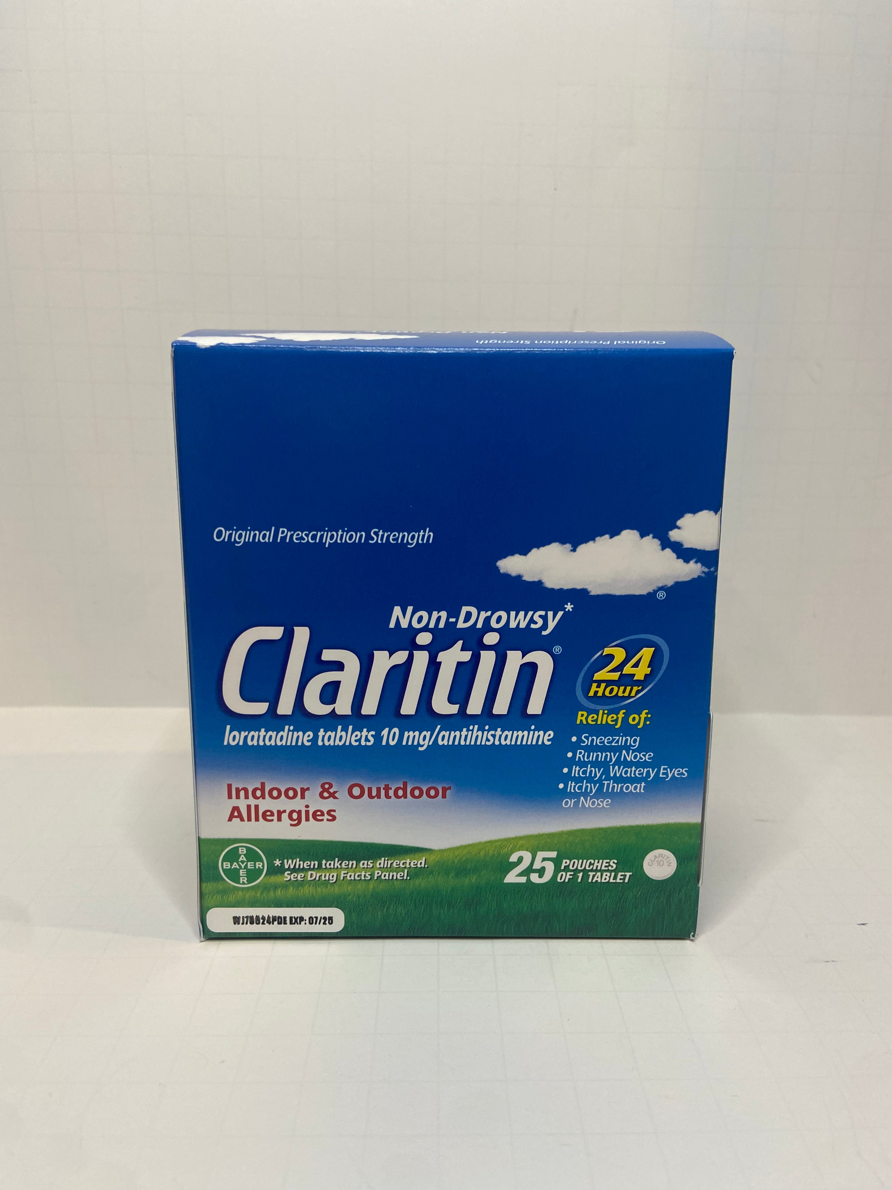 Claritin - 25 Tabs – Latin Beauty Product LLC