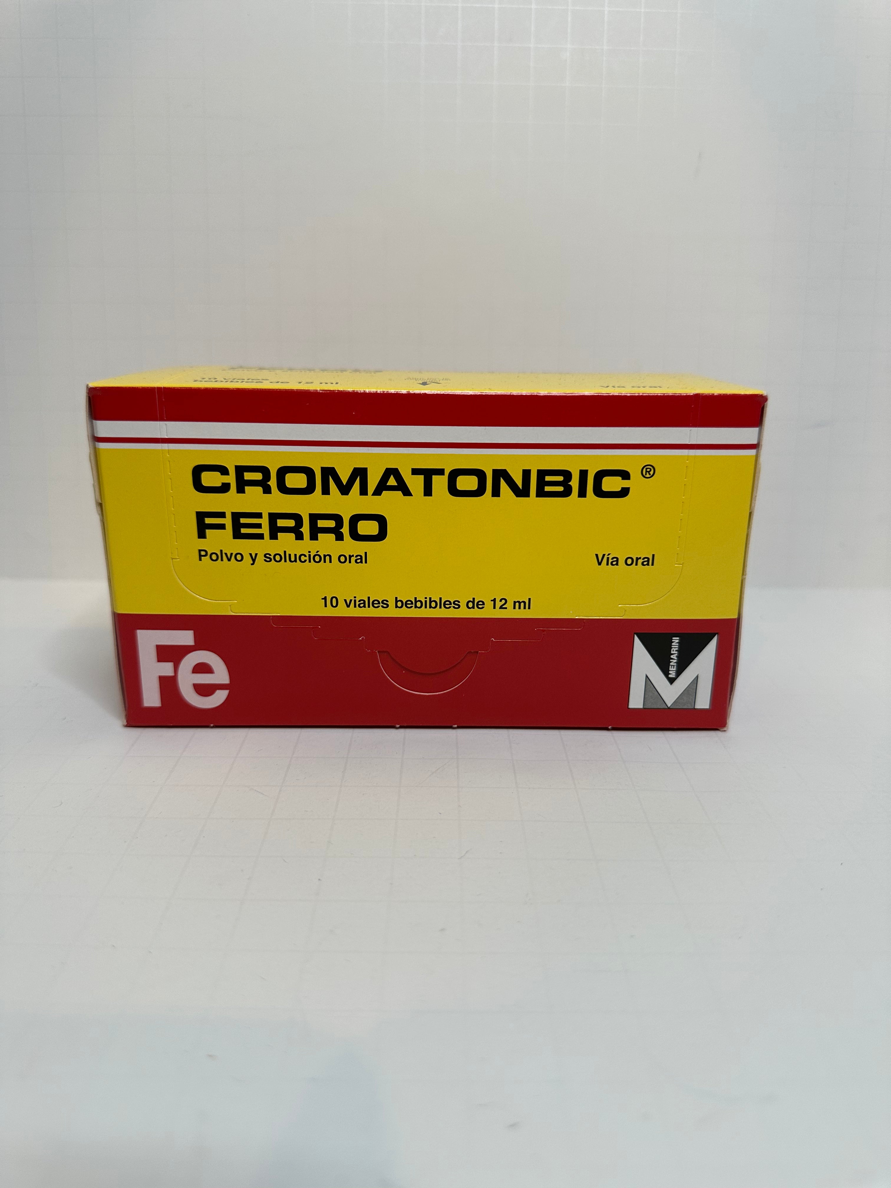 Cromatonbic Ferro - 10x12mL Viales Bebibles – Latin Beauty Product LLC