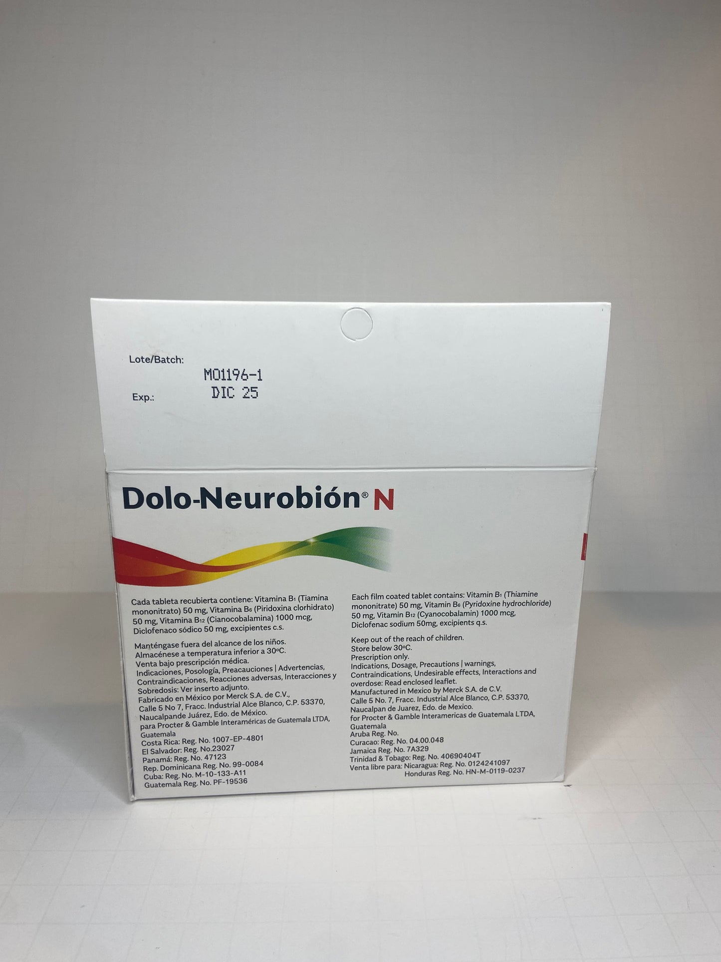 Dolo-Neurobion - 120 Tabs – Latin Beauty Product LLC