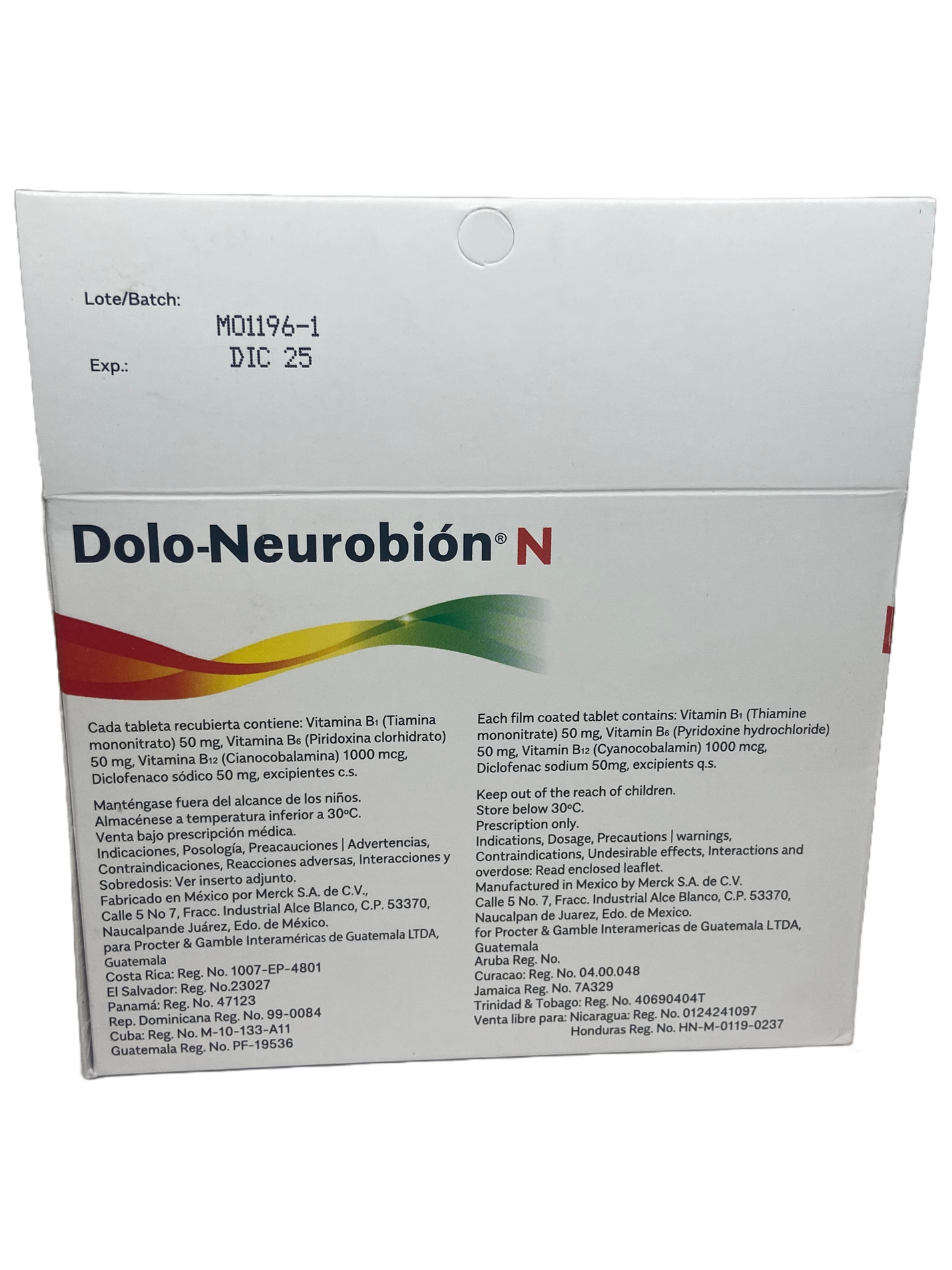 Dolo-Neurobion - 120 Tabs – Latin Beauty Product LLC
