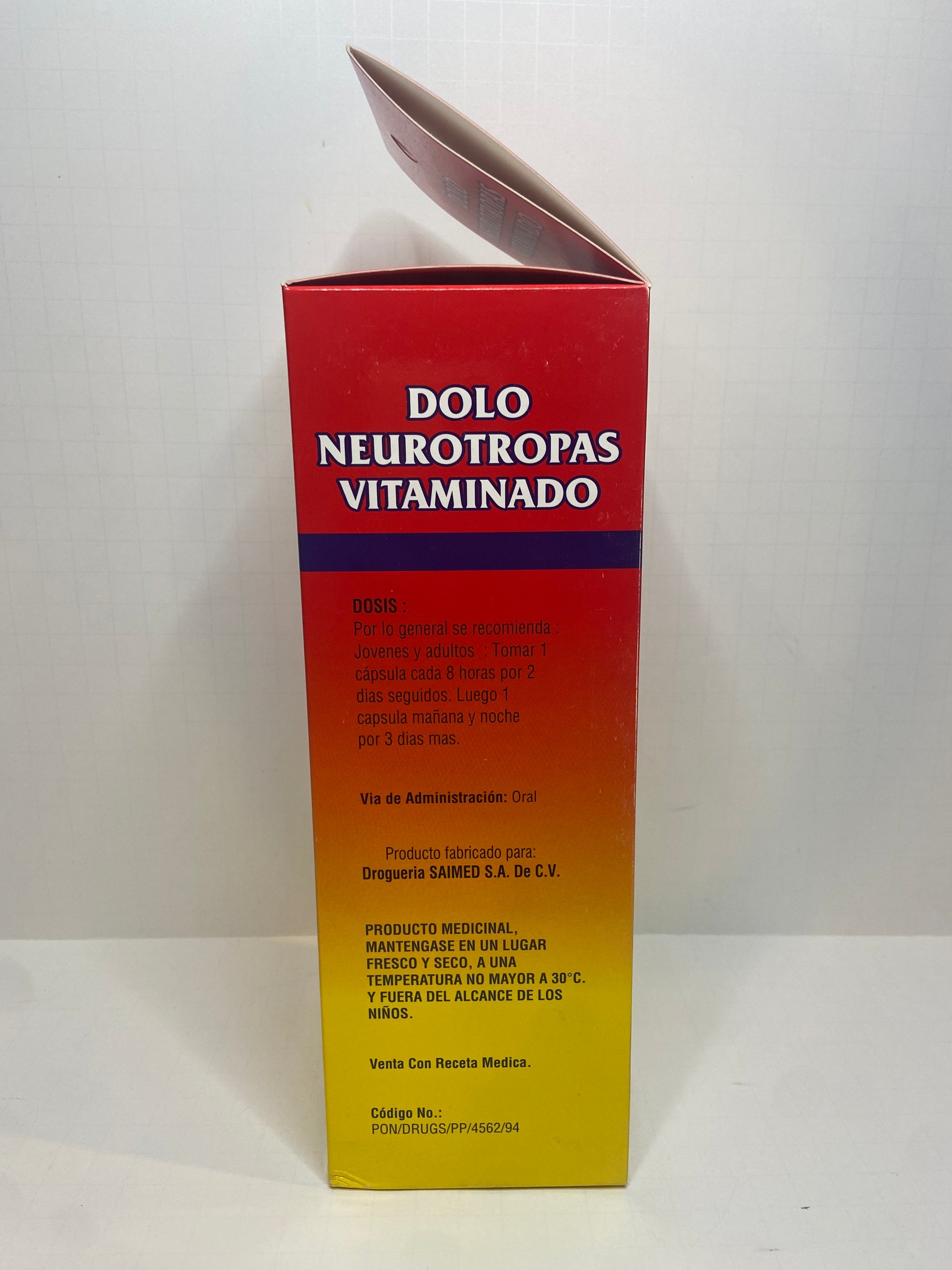 Dolo Neurotropas - 100 Tabs – Latin Beauty Product LLC