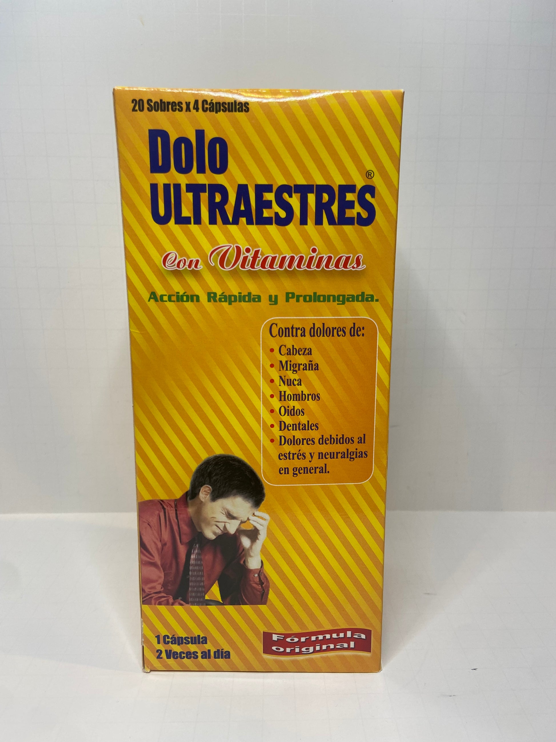 Dolo Ultraestres - 80 Caps – Latin Beauty Product LLC