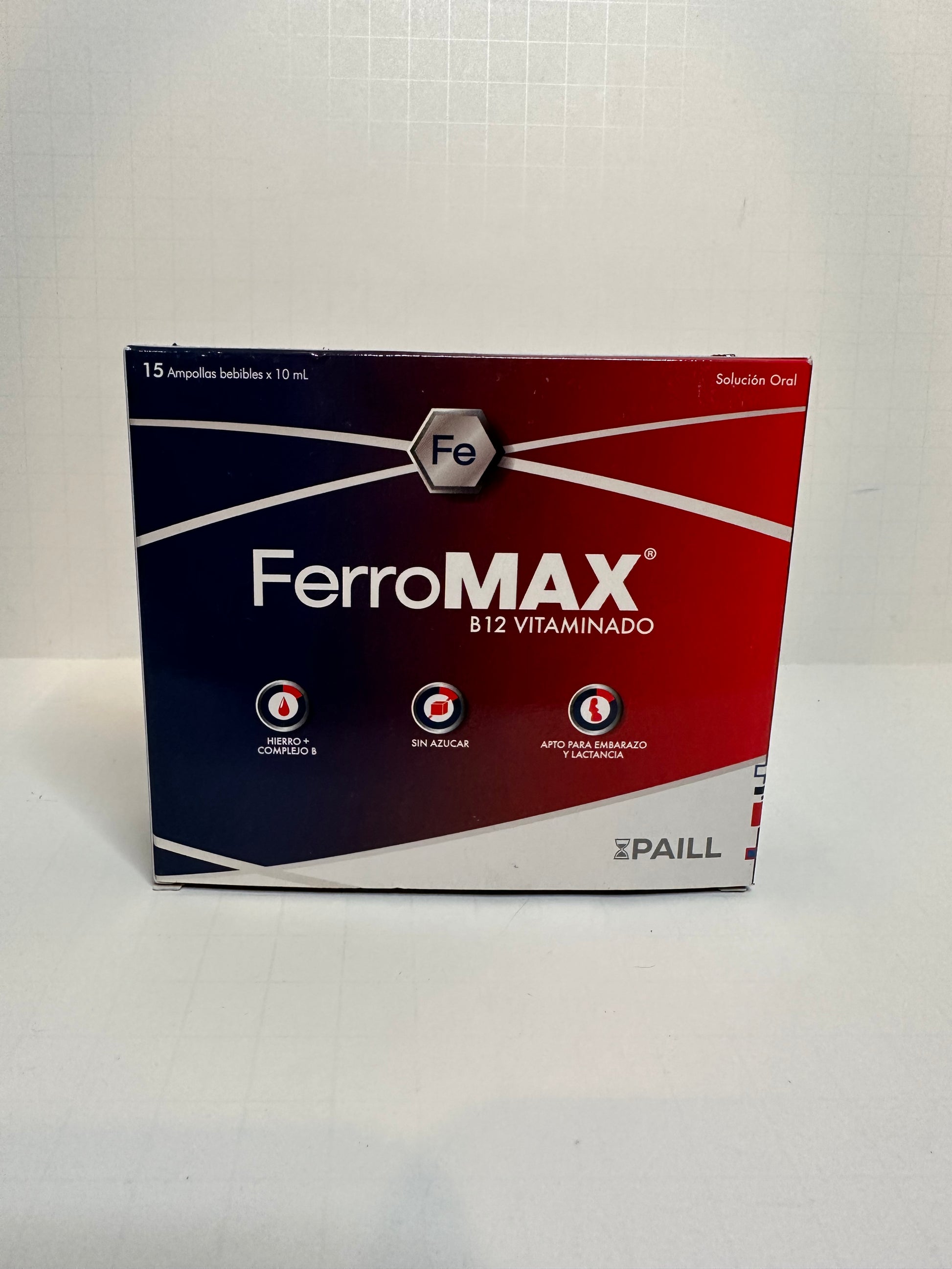 FerroMax - 15x10mL Viales Bebibles – Latin Beauty Product LLC