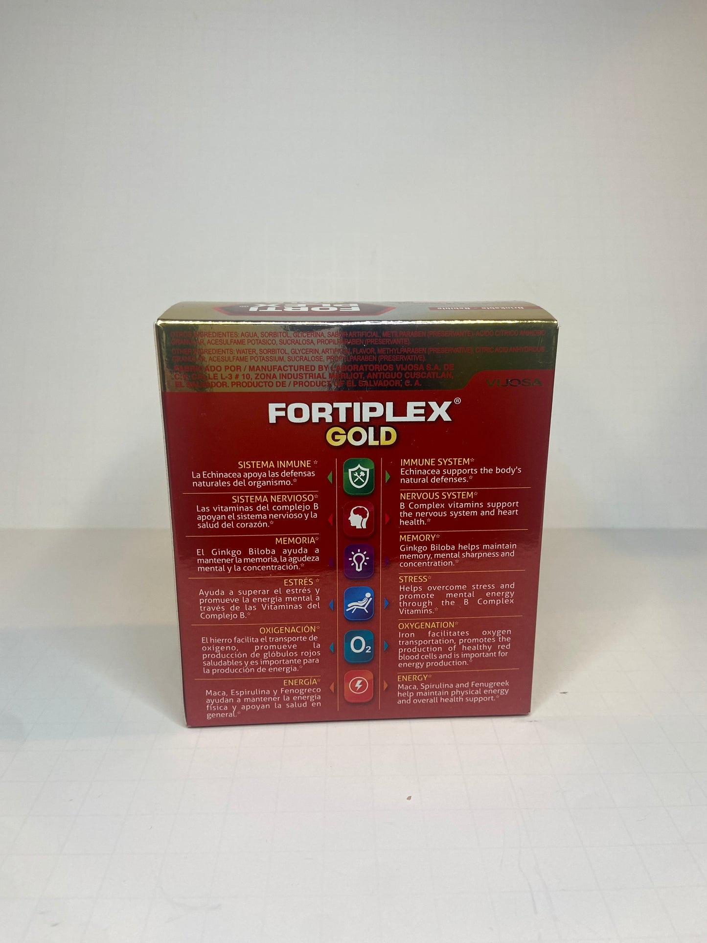 Fortiplex Gold - 12 Pouches – Latin Beauty Product LLC