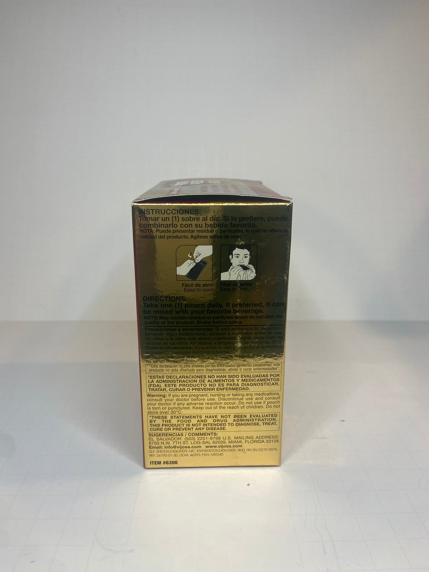 Fortiplex Gold - 12 Pouches – Latin Beauty Product LLC