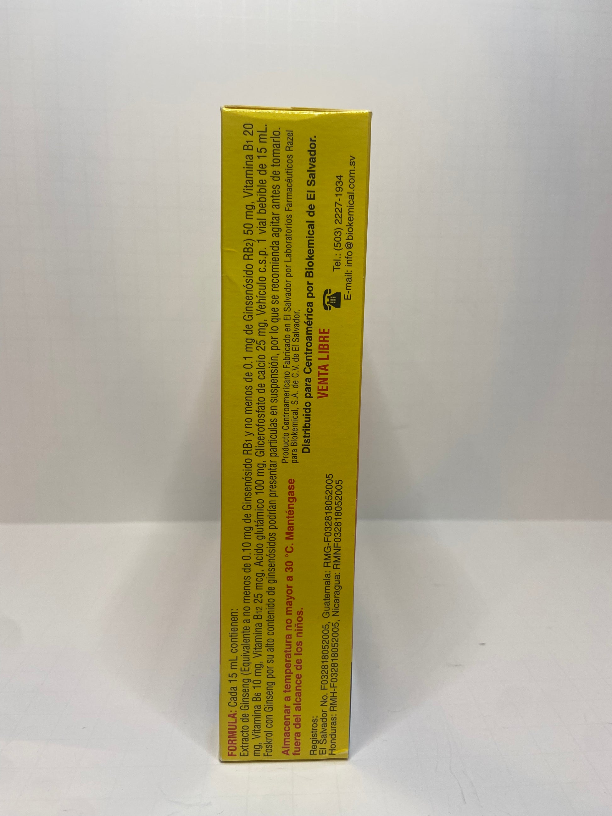 Foskrol con Ginseng - 10x15mL Viales Bebibles – Latin Beauty Product LLC