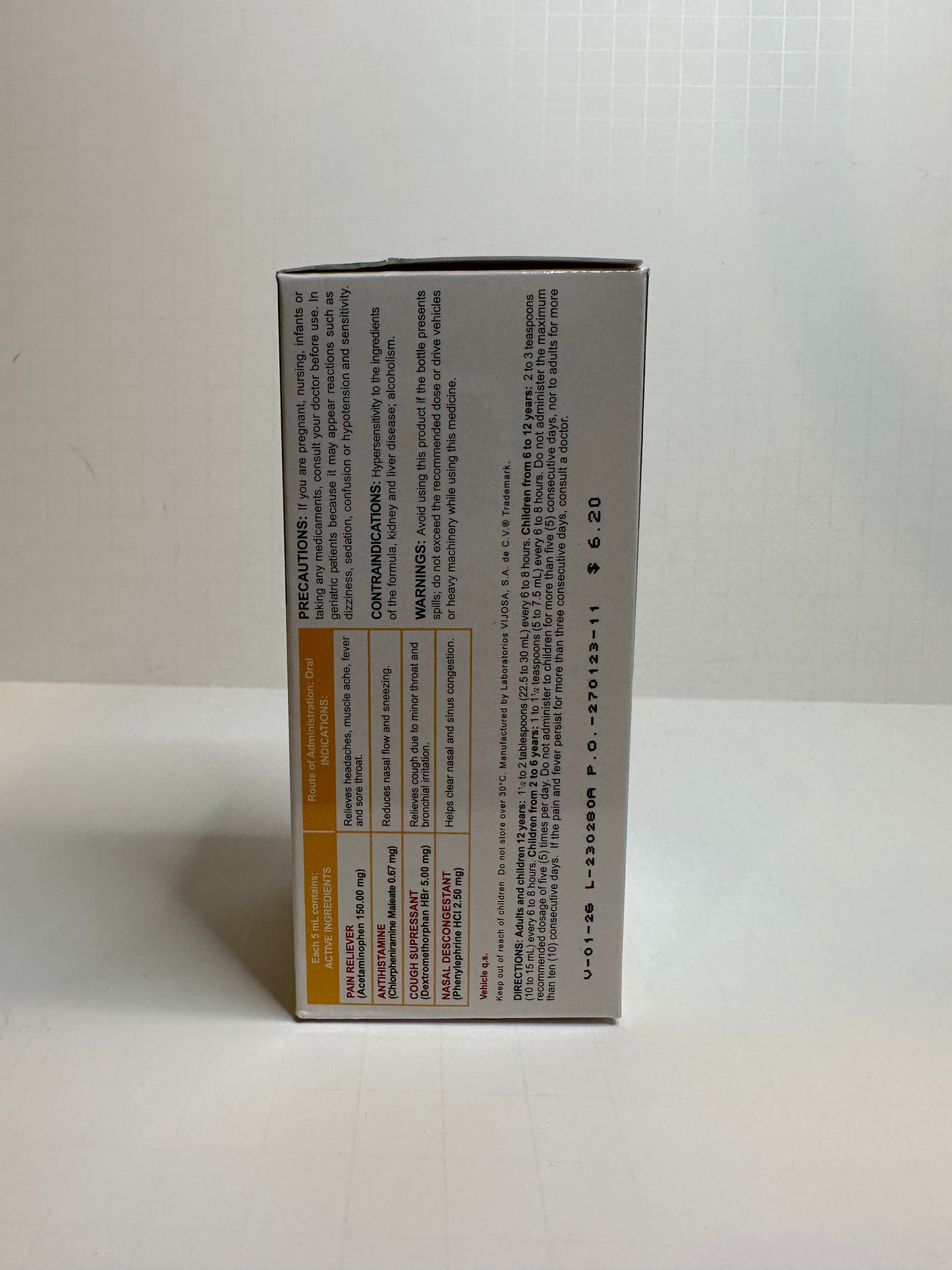 Pulmo Grip Balsamico Jarabe - 120mL – Latin Beauty Product LLC