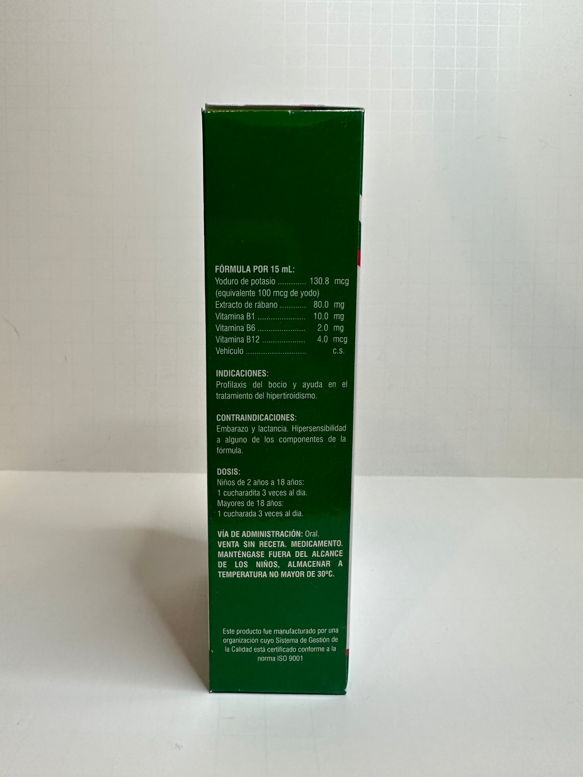Rabano Yodado Lopez Jarabe - 240mL – Latin Beauty Product LLC
