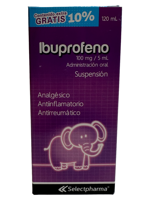 Ibuprofeno Suspension Jarabe/Syrup - 120mL – Latin Beauty Product LLC