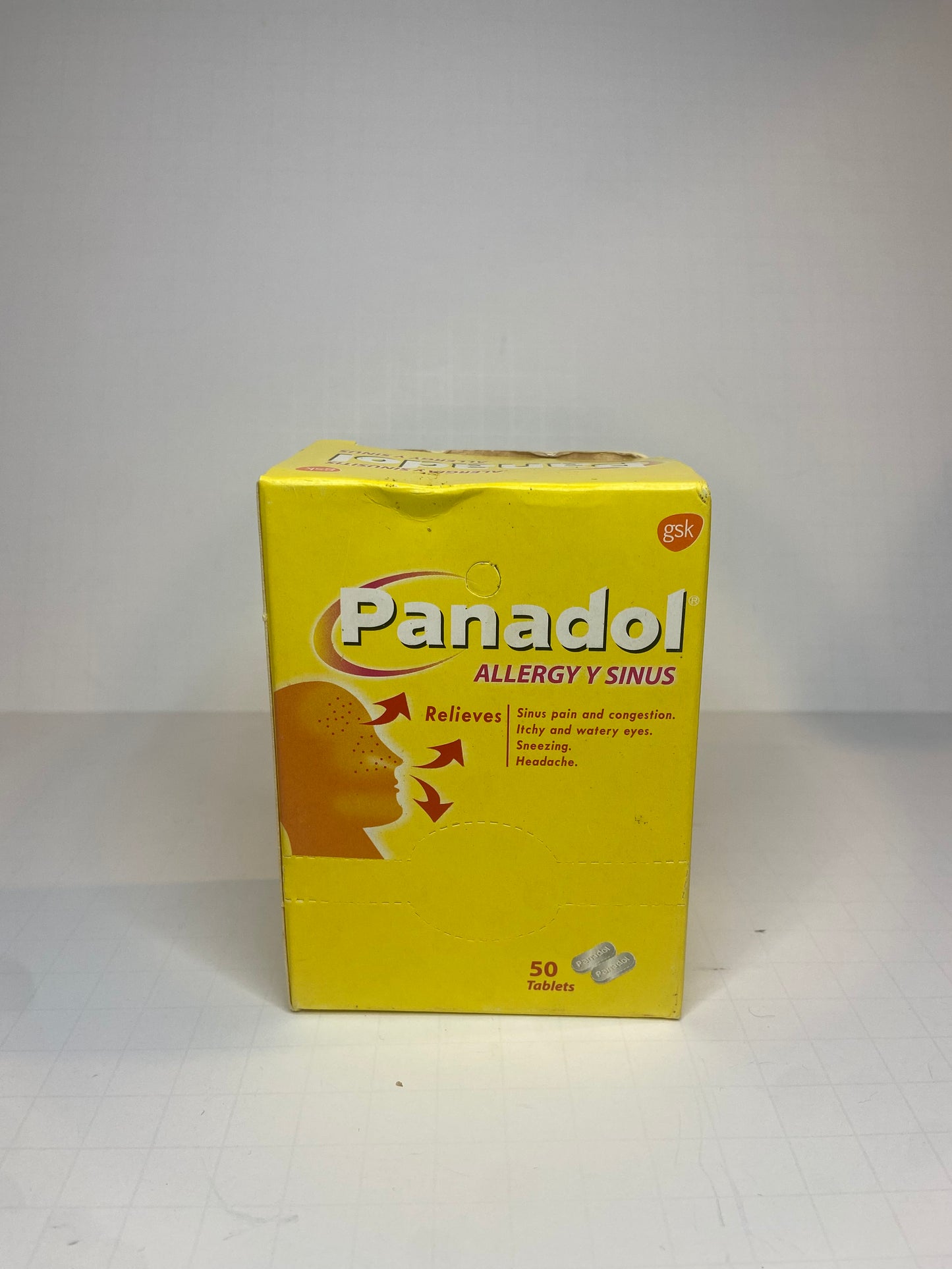 Panadol Allergy y Sinus - 50 Tabs – Latin Beauty Product LLC