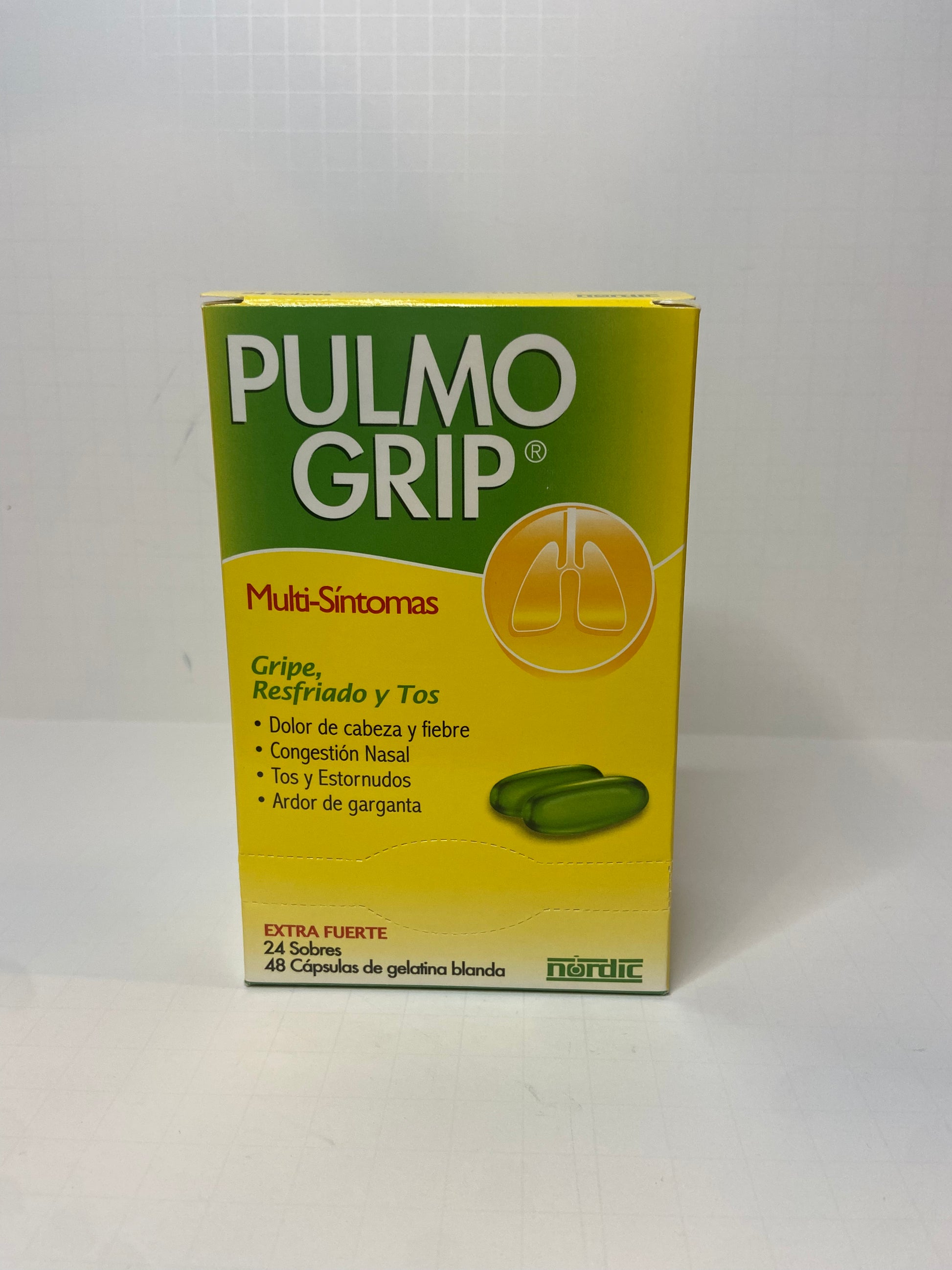 Pulmo Grip Display - 48 Caps – Latin Beauty Product LLC