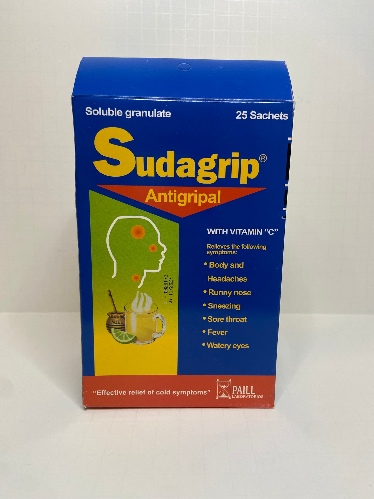 Sudagrip Antigripal Tea - 25 Packets – Latin Beauty Product LLC