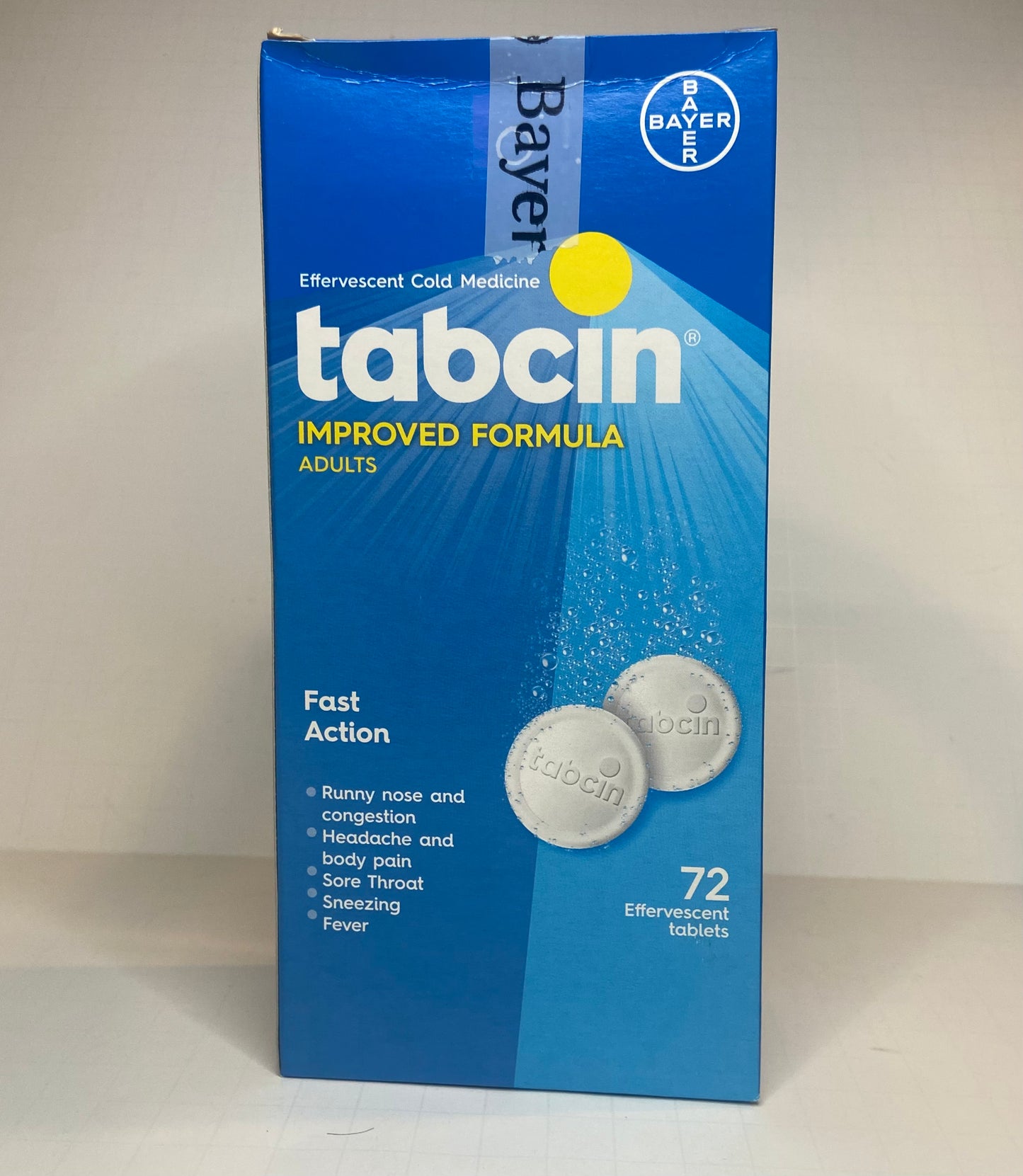 Tabcin Cold Medicine - 72 Tabs – Latin Beauty Product LLC
