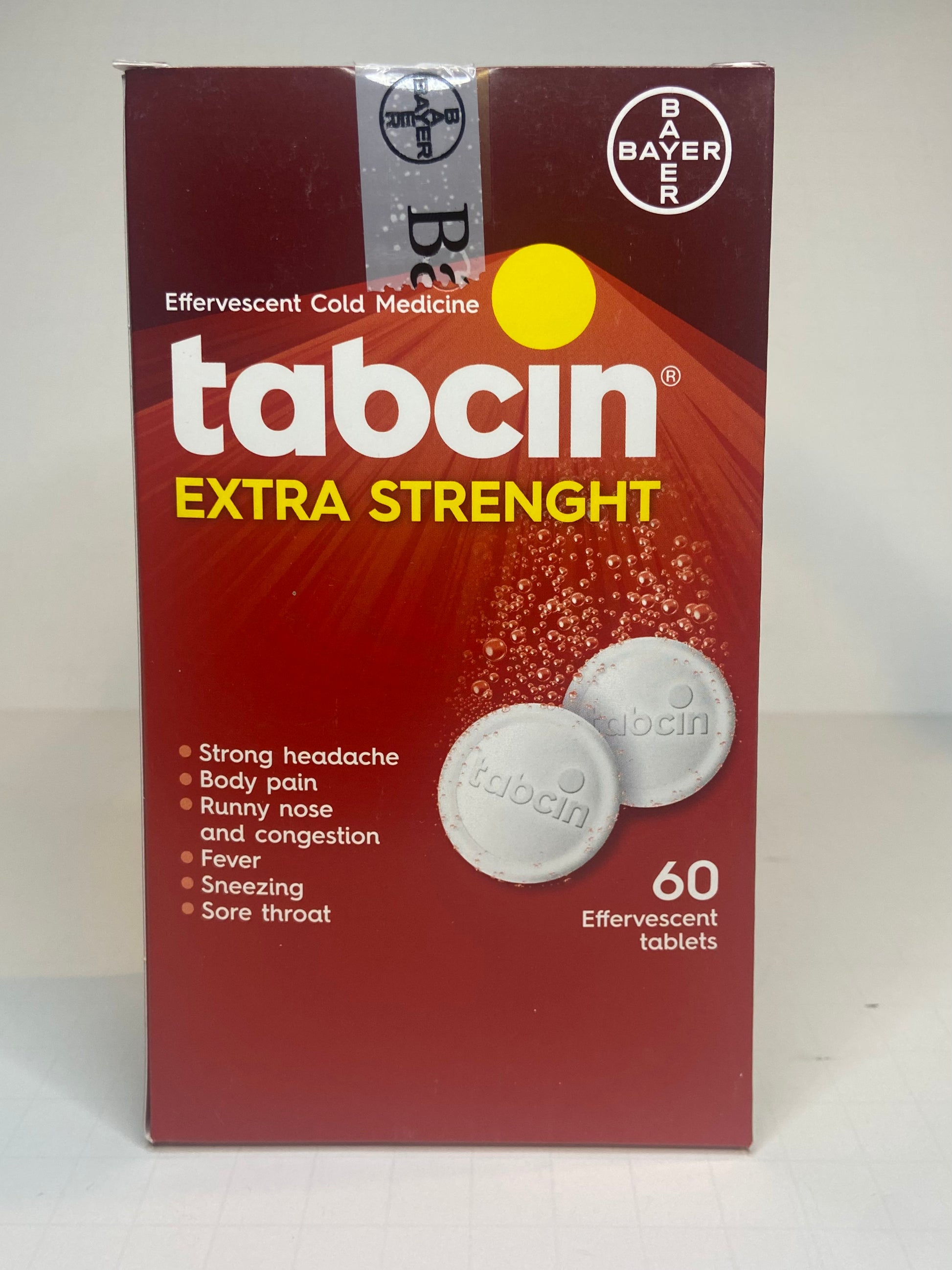 Tabcin Extra Strength - 60 Tabs – Latin Beauty Product LLC