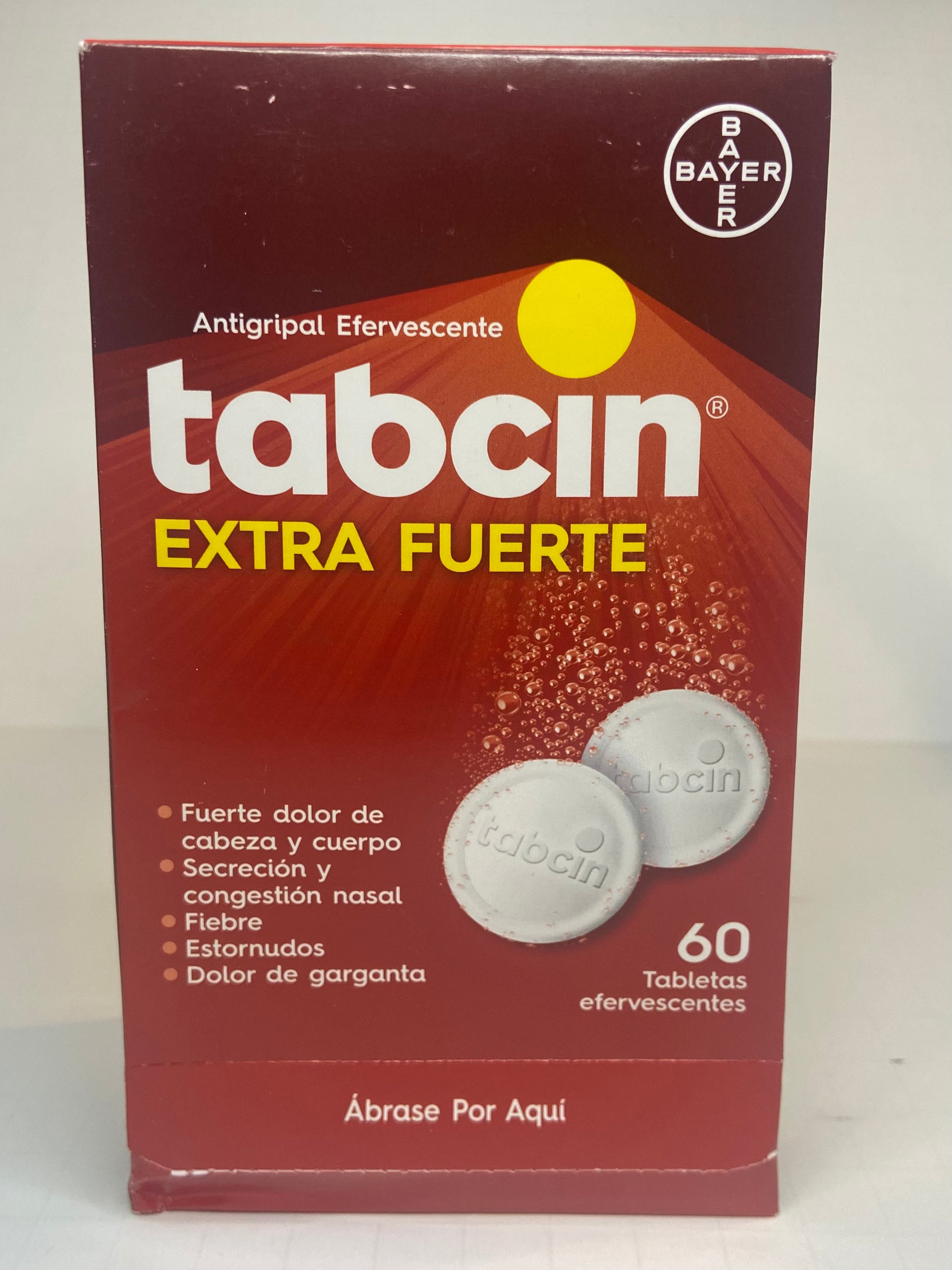 Tabcin Extra Strength - 60 Tabs – Latin Beauty Product LLC