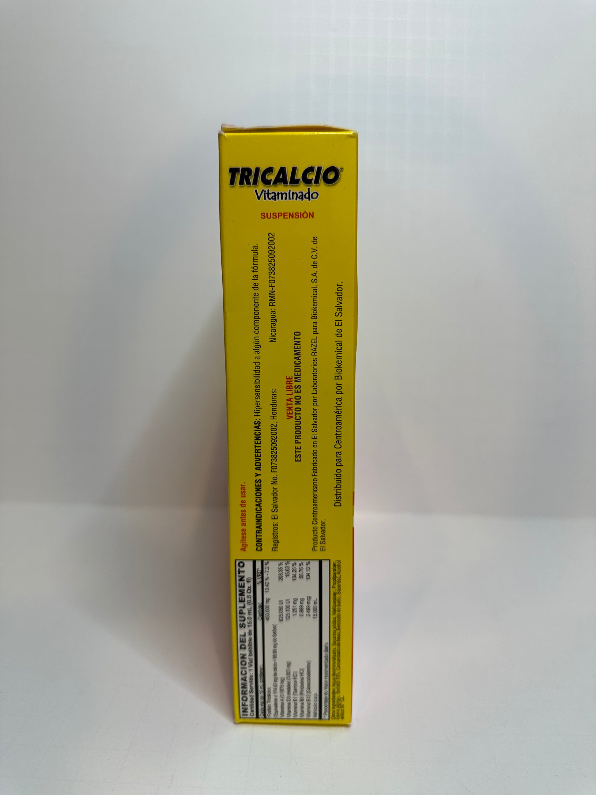 Tricalcio - 10x15mL Viales Bebibles – Latin Beauty Product LLC