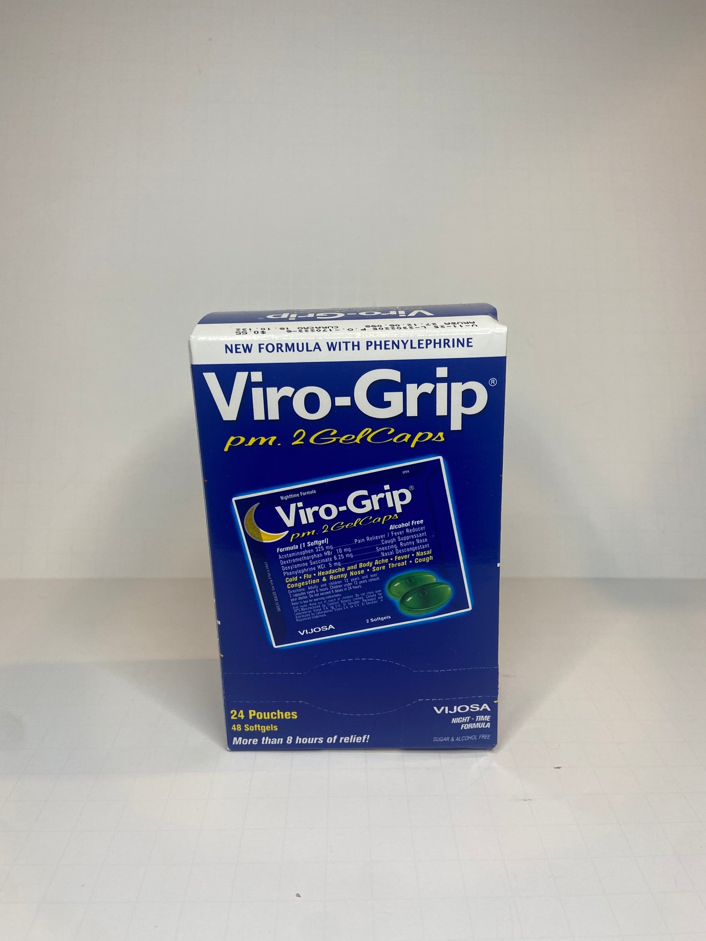 Viro Grip PM - 48 Gelcaps – Latin Beauty Product LLC