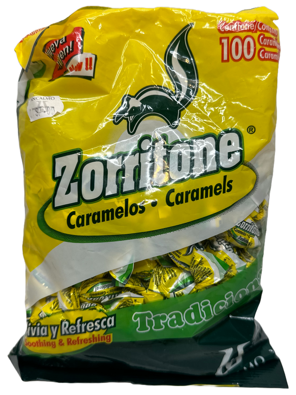 Zorritone Caramels - 100 Caramels – Latin Beauty Product LLC